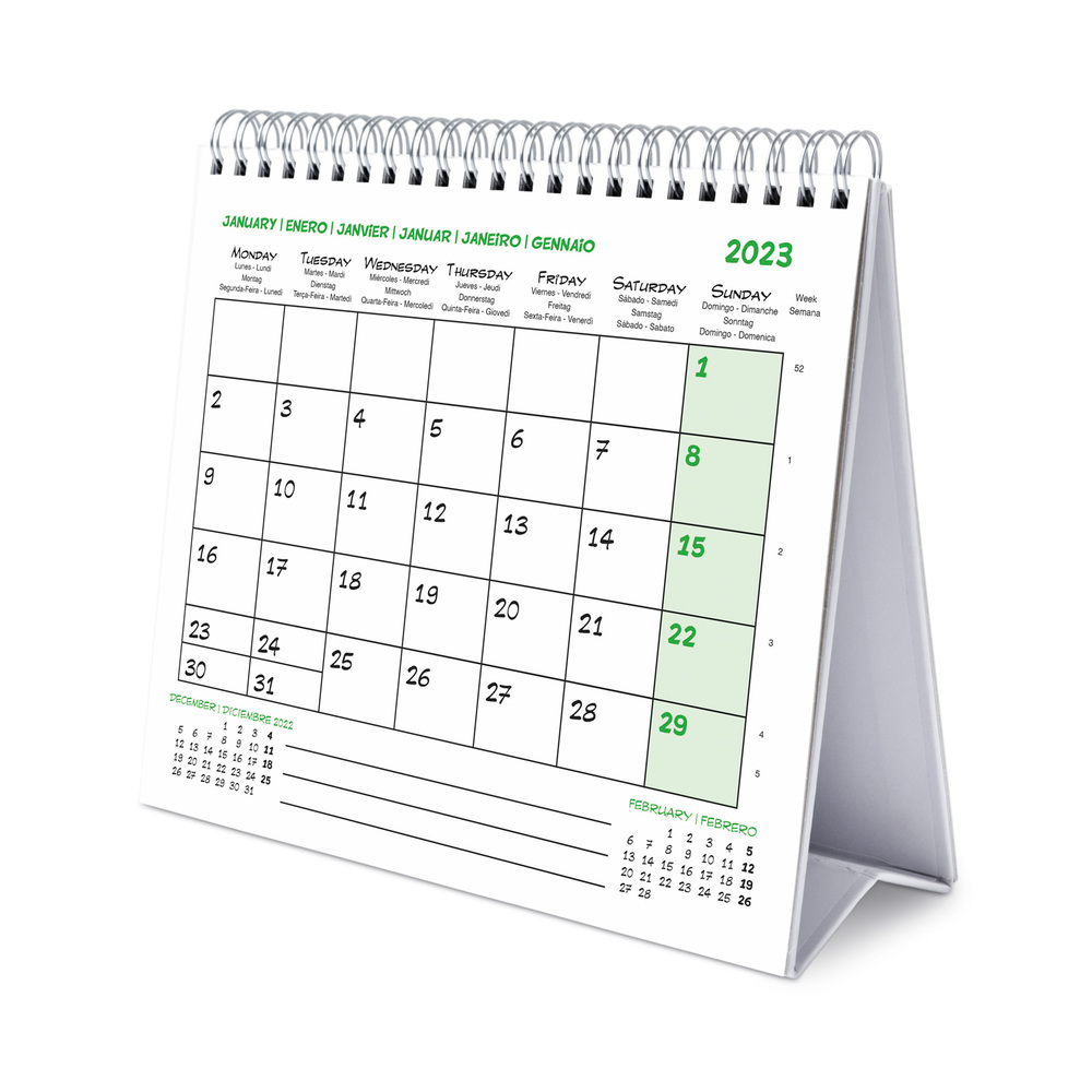 Calendar de birou 2023 - Deluxe - Asterix and Obelix